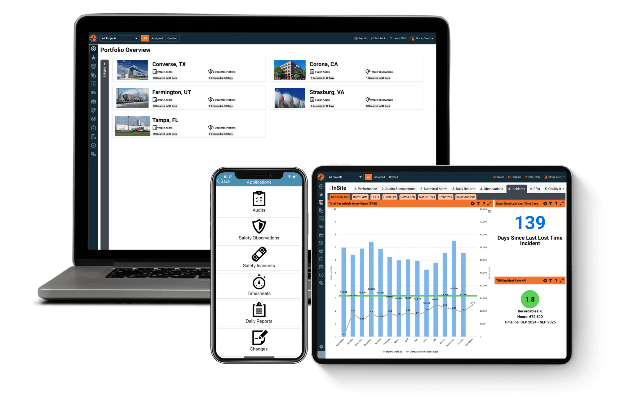 Safety Management Software System - SafetyIQ